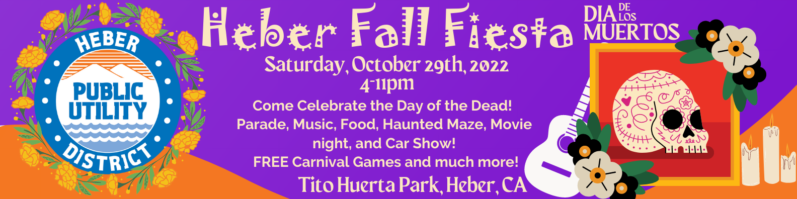 Fall Fiesta Announcement | The Heber Public Utility District